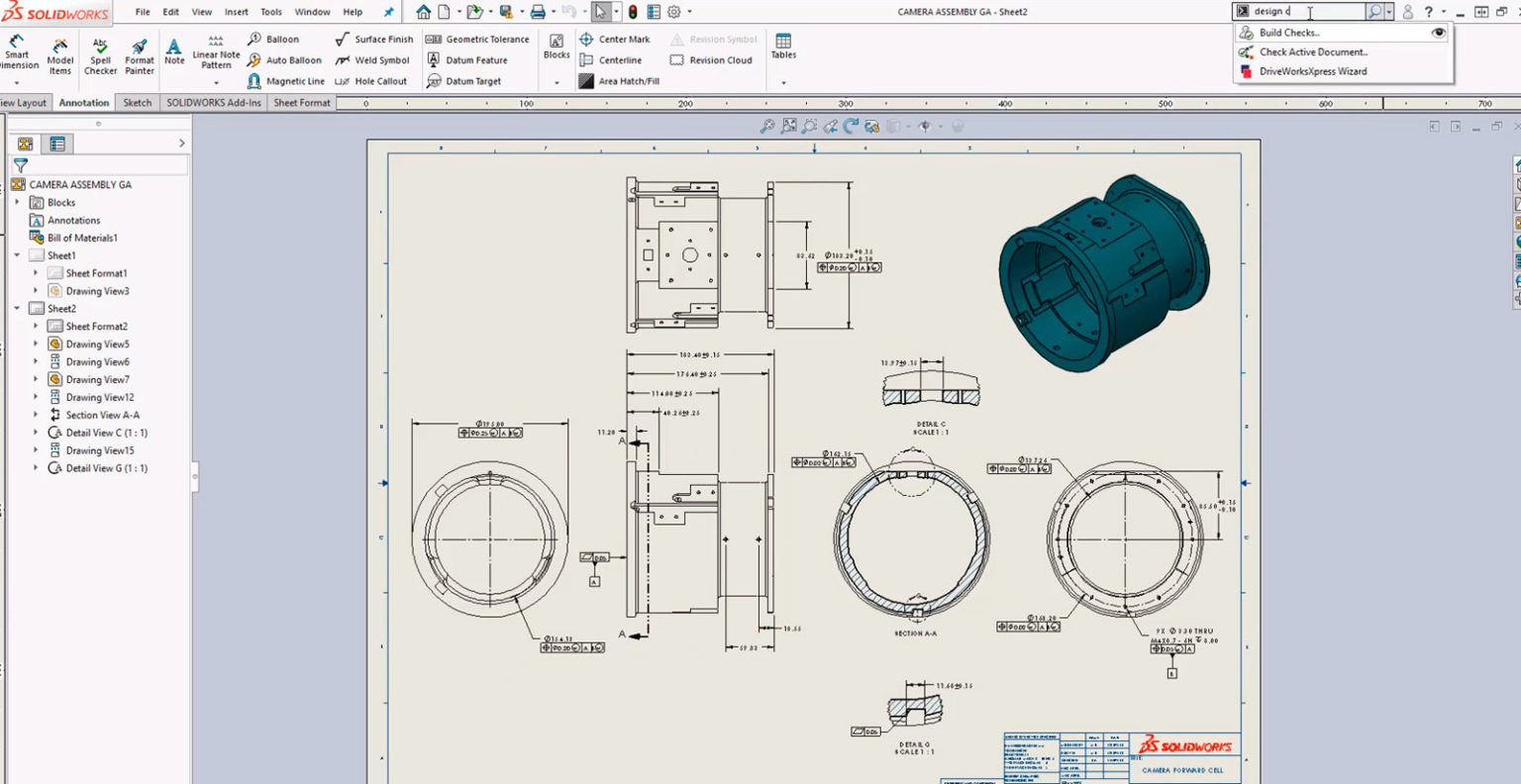 Aprenda a Criar peças usando Instant 3D no SolidWorks 2014 – Render Blog